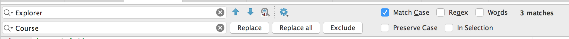 Multi line search (Find + Find/Replace) – IDEs Support (IntelliJ Platform) | JetBrains